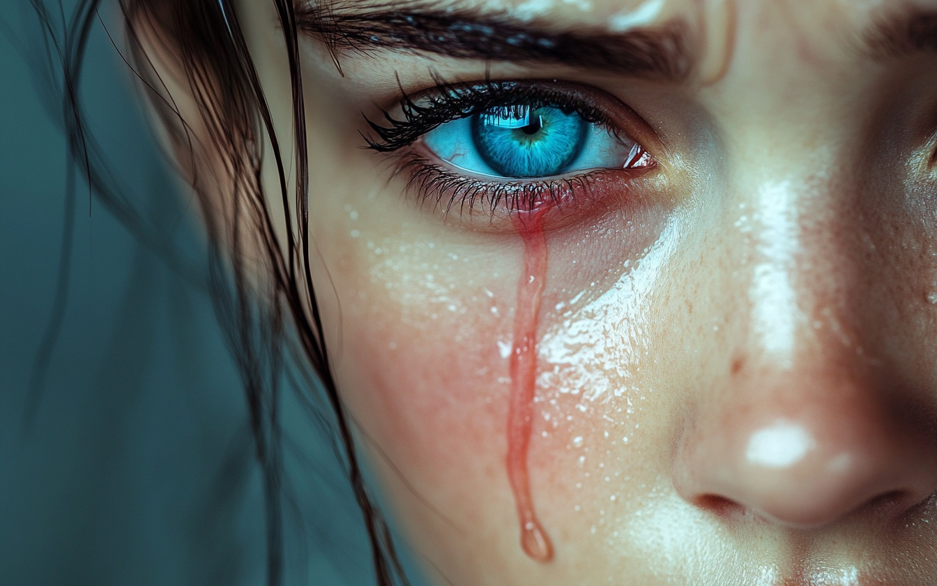 Hemolacria (Bloody Tears) - MD Searchlight