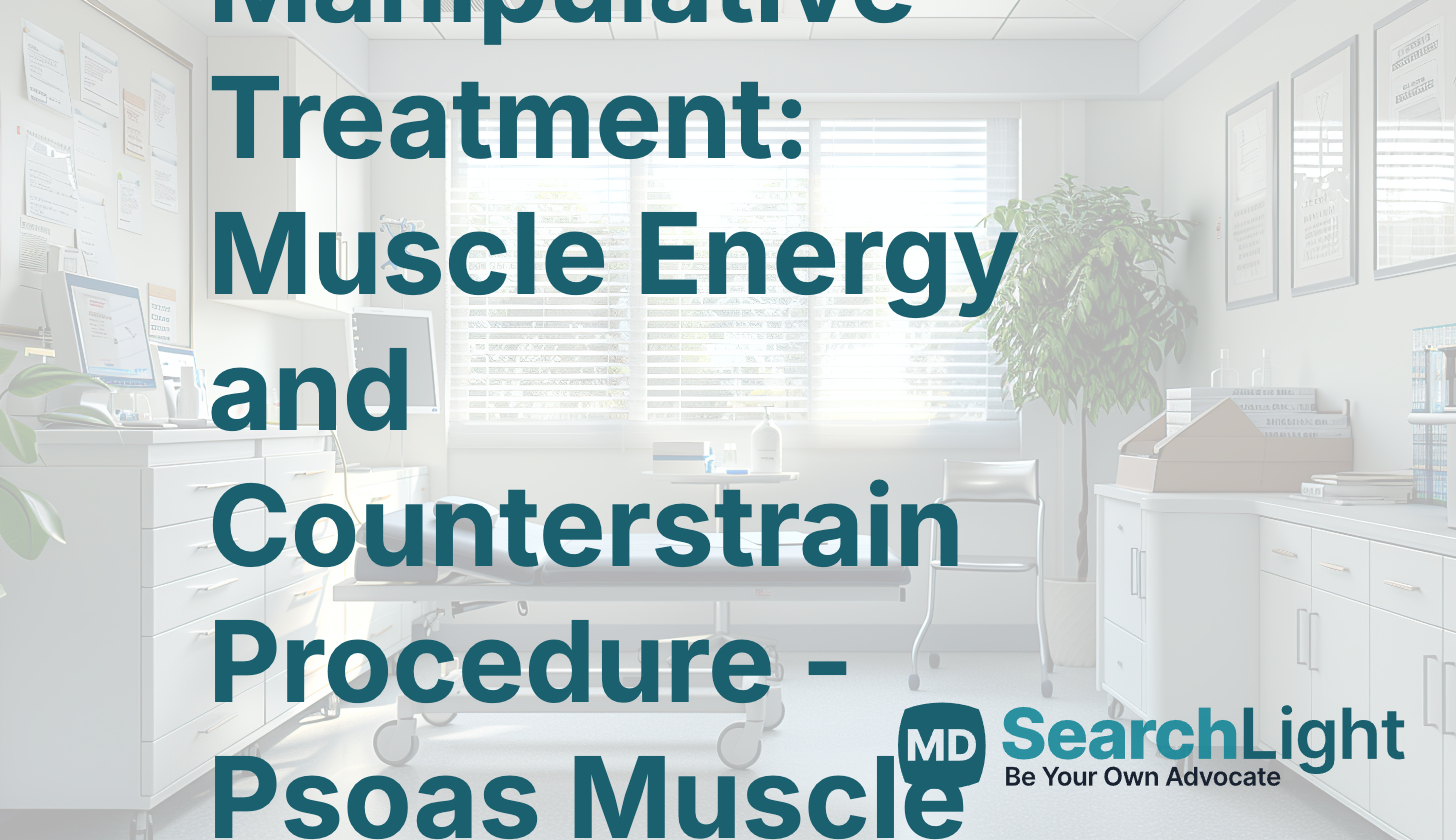 Osteopathic Manipulative Treatment: Muscle Energy and Counterstrain ...