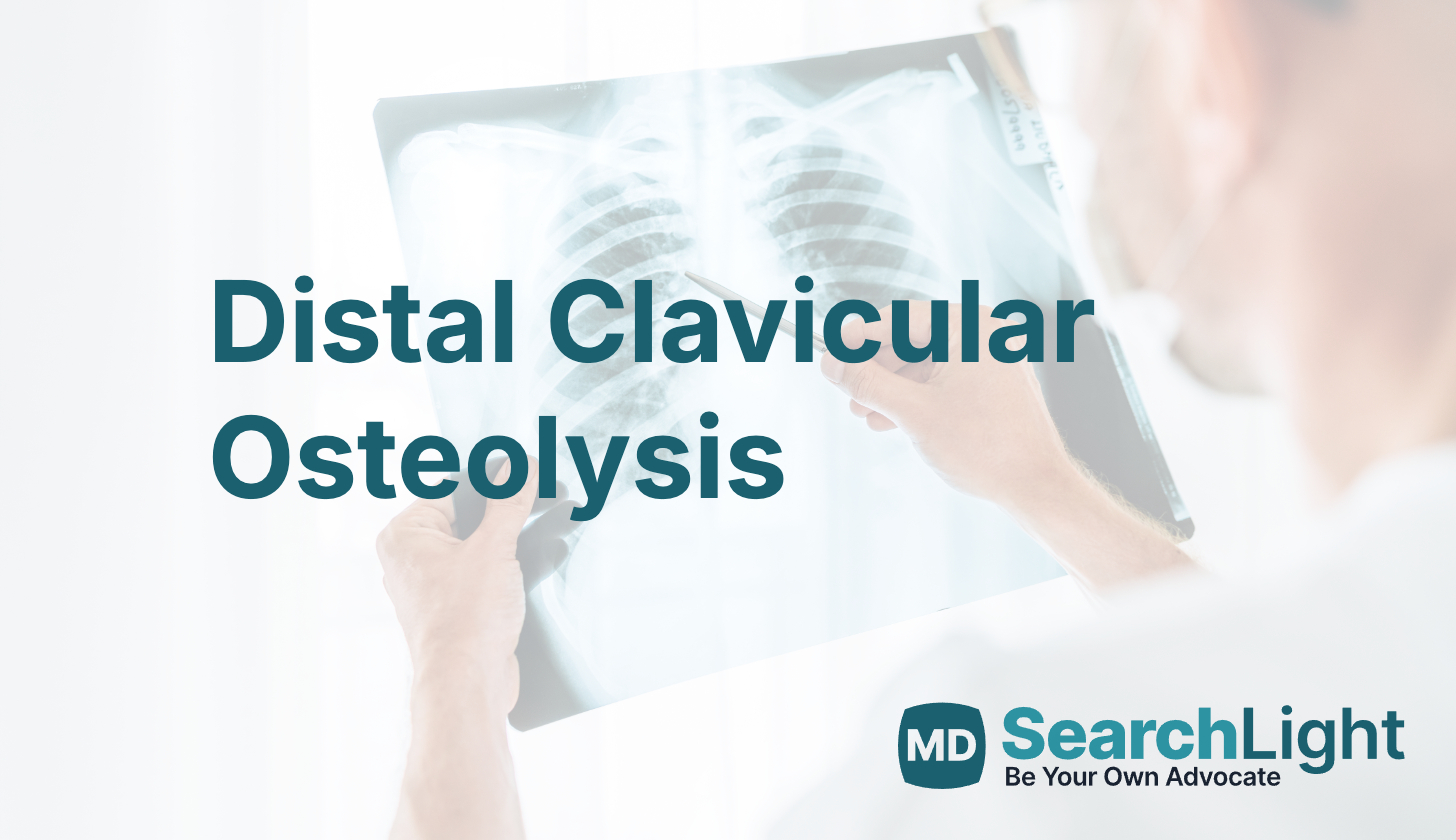 Distal Clavicular Osteolysis - MD Searchlight