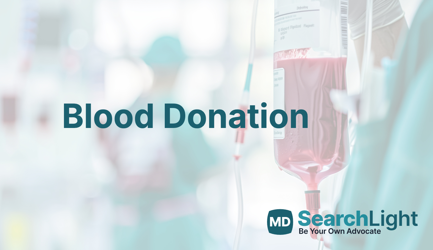 Blood Donation - MD Searchlight