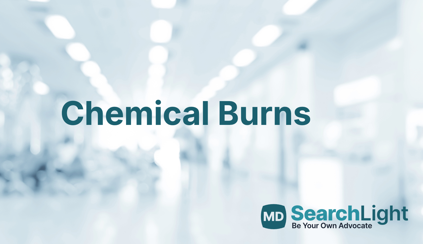 Chemical Burns - MD Searchlight