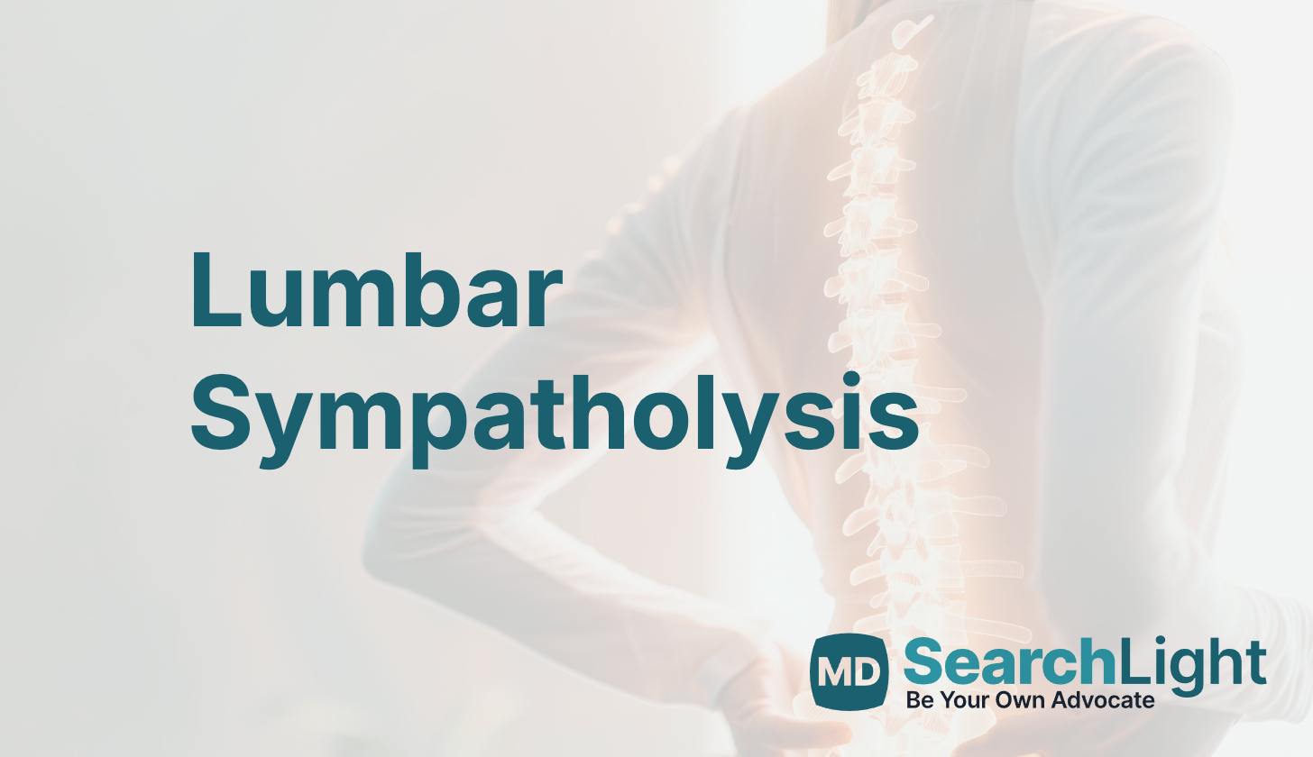 Lumbar Sympatholysis (Lumbar Region) - MD Searchlight