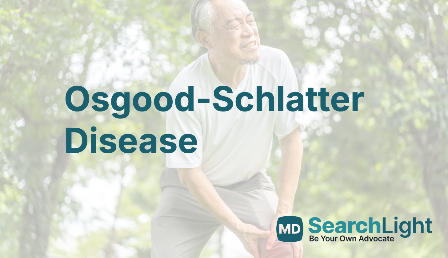 Osgood-Schlatter Disease - MD Searchlight