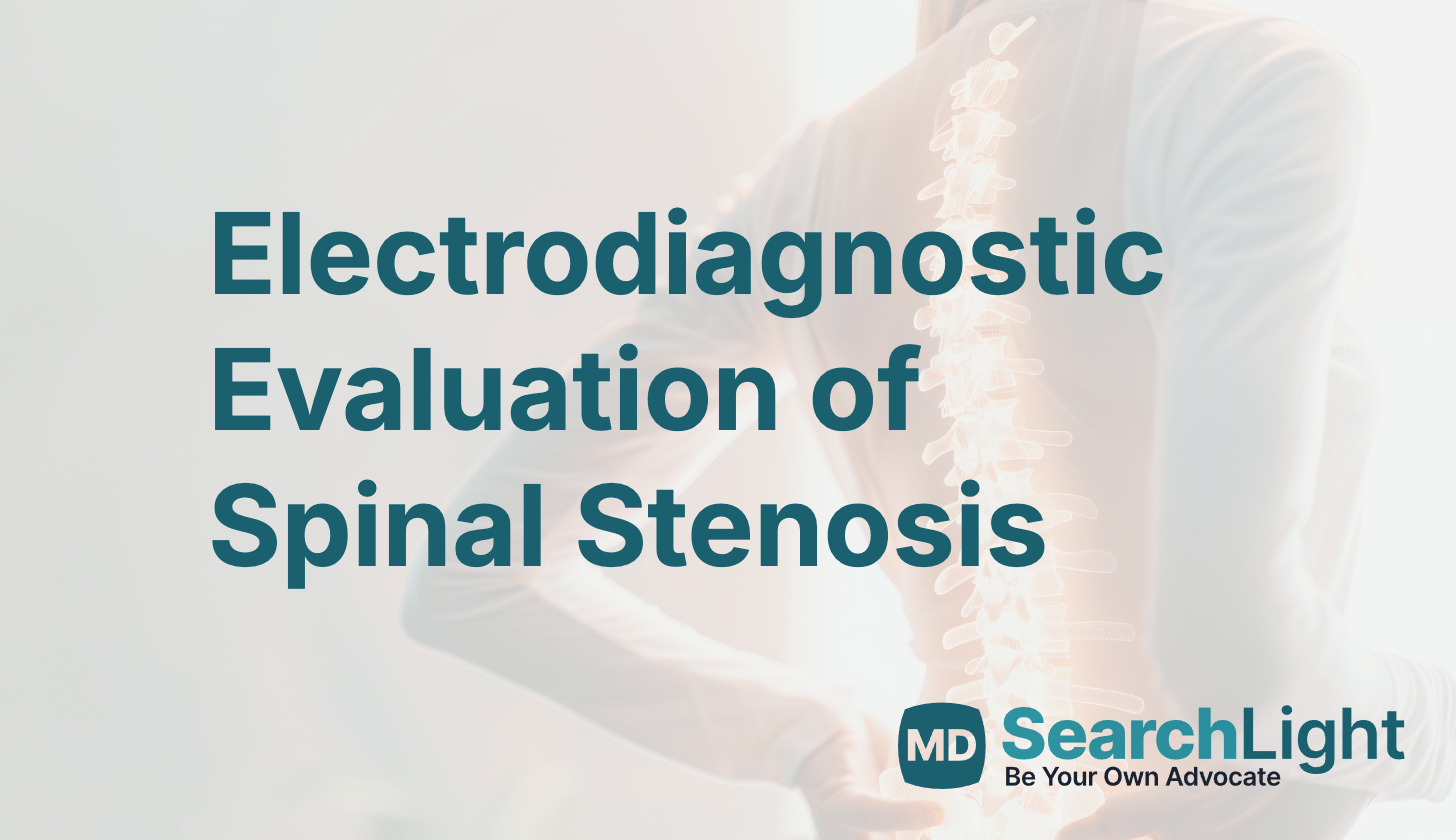 Electrodiagnostic Evaluation of Spinal Stenosis (Electromyography) - MD ...