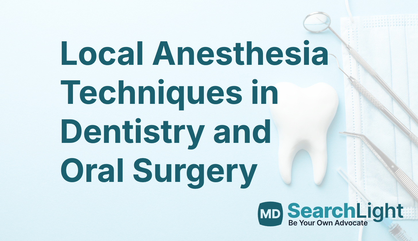 Local Anesthesia Techniques in Dentistry and Oral Surgery (Local ...