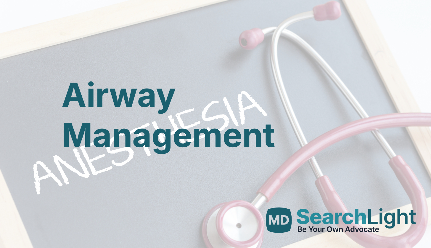 Airway Management - MD Searchlight