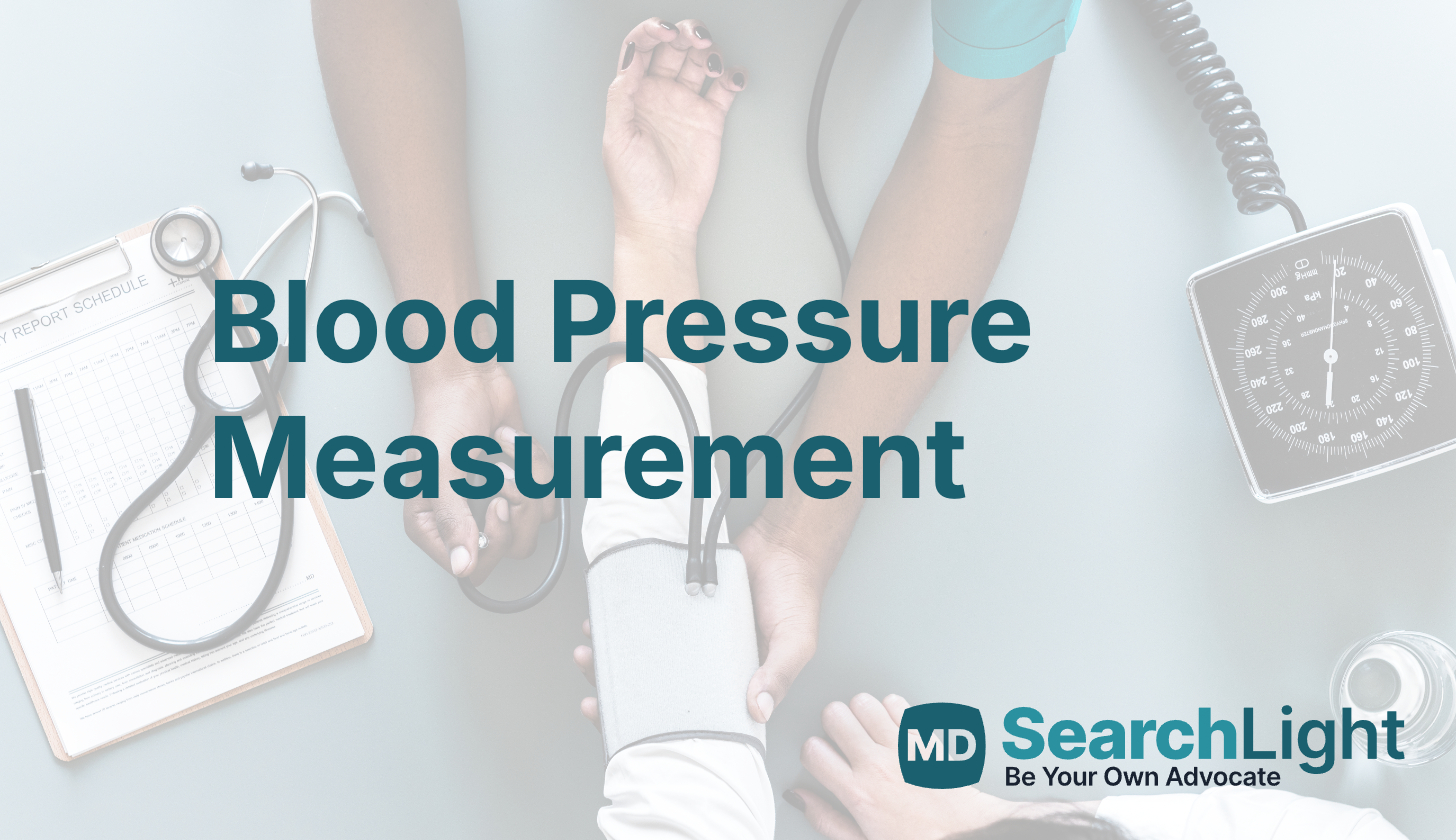 Blood Pressure Measurement (BP Measurement) - MD Searchlight