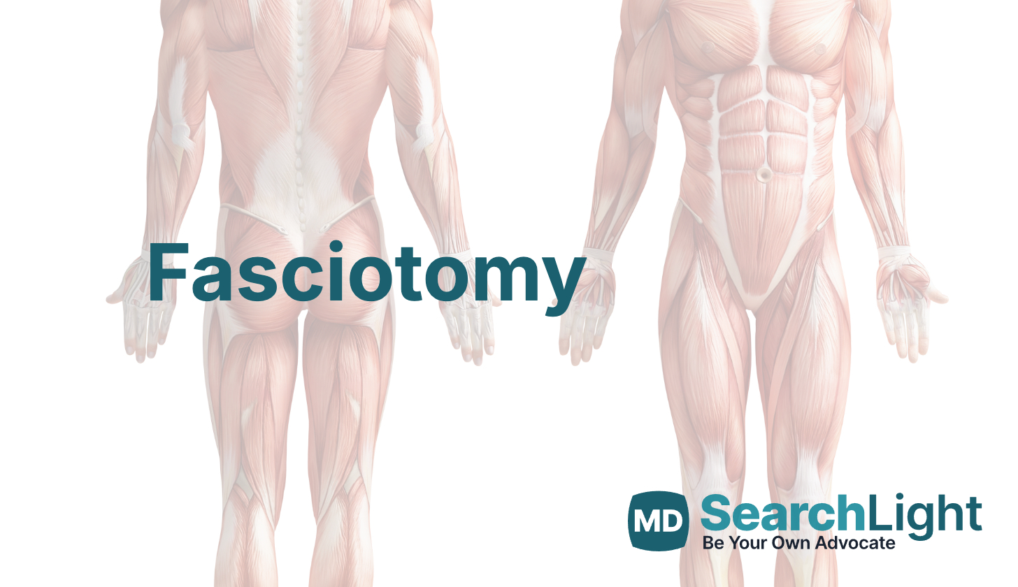 Fasciotomy (Compartment Syndrome) - MD Searchlight