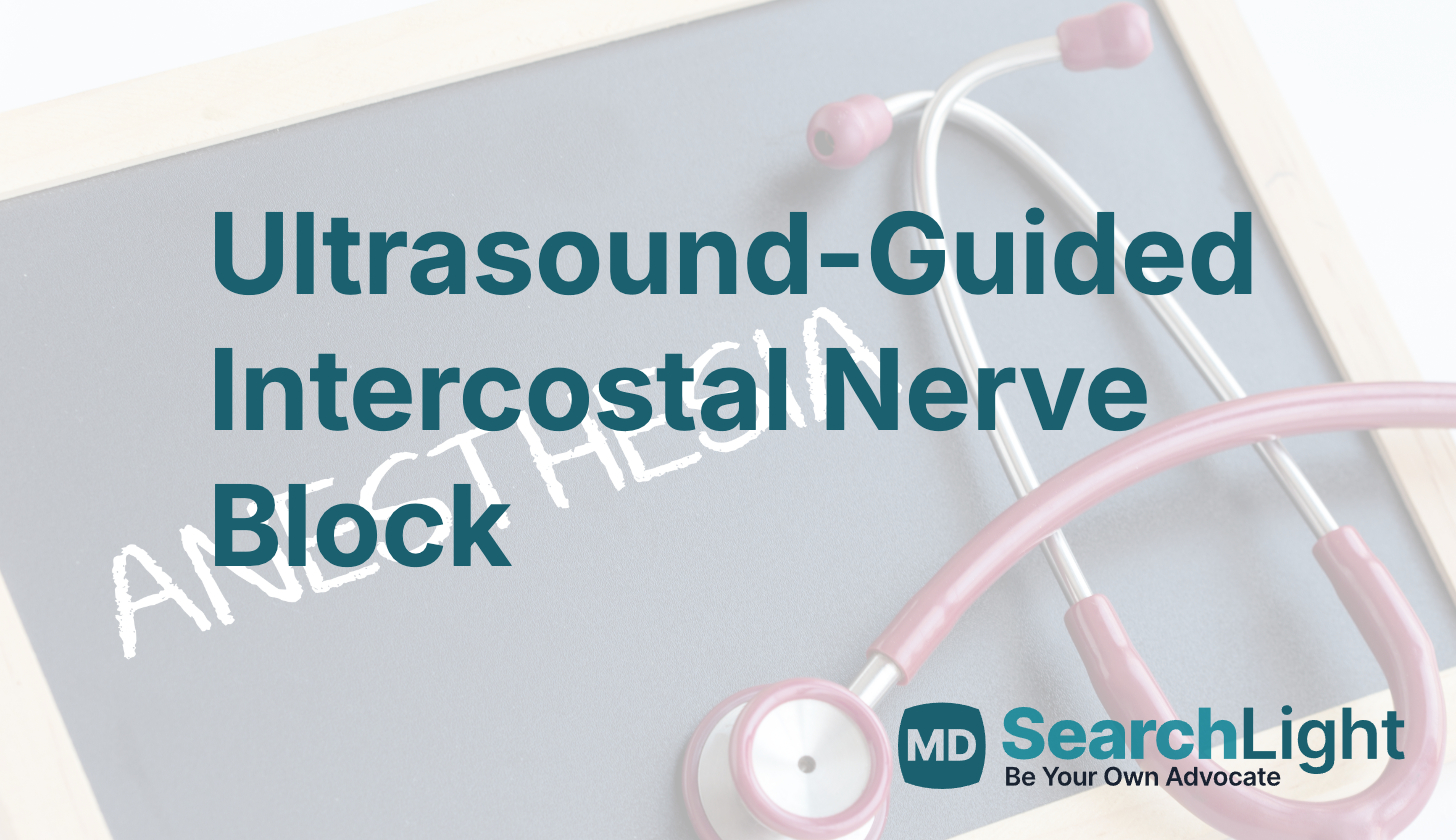 Ultrasound-Guided Intercostal Nerve Block (Intercostal Nerve Block ...