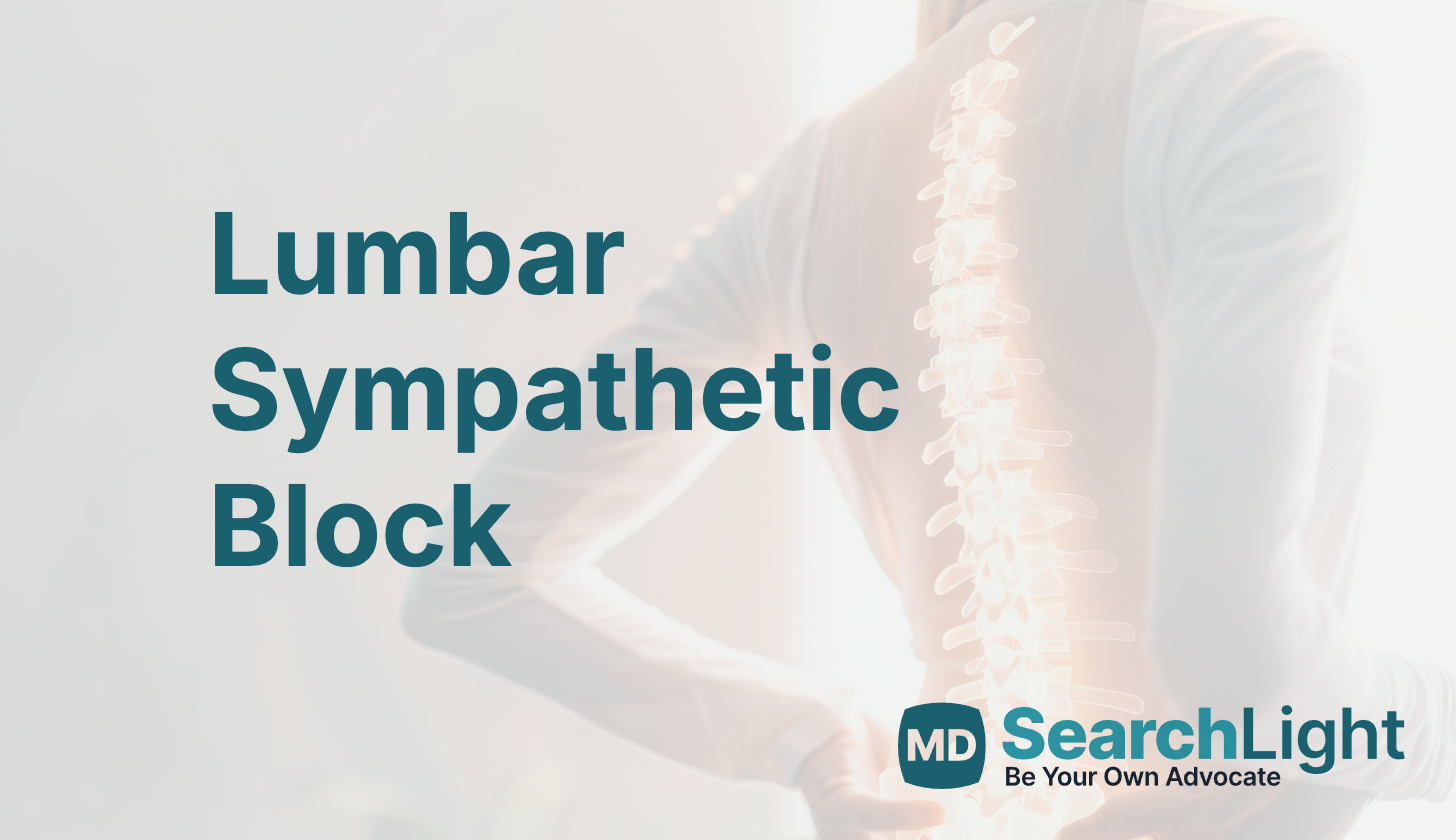 Lumbar Sympathetic Block - MD Searchlight