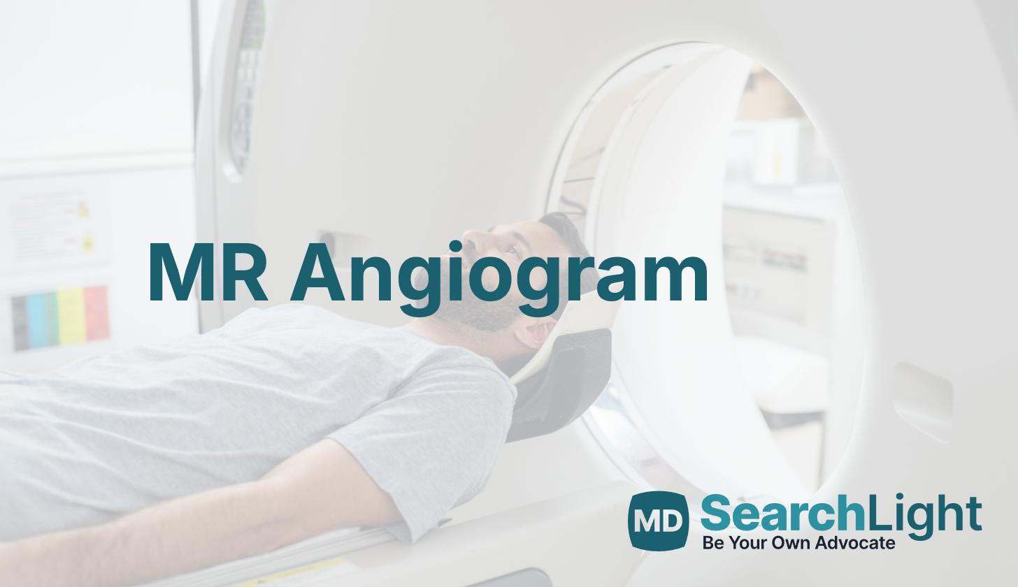MR Angiogram (Magnetic Resonance Angiography (MRA)) - MD Searchlight