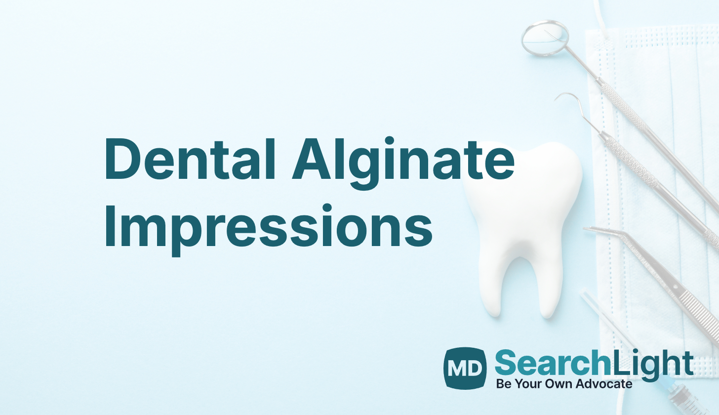 Dental Alginate Impressions (Dental impression) - MD Searchlight