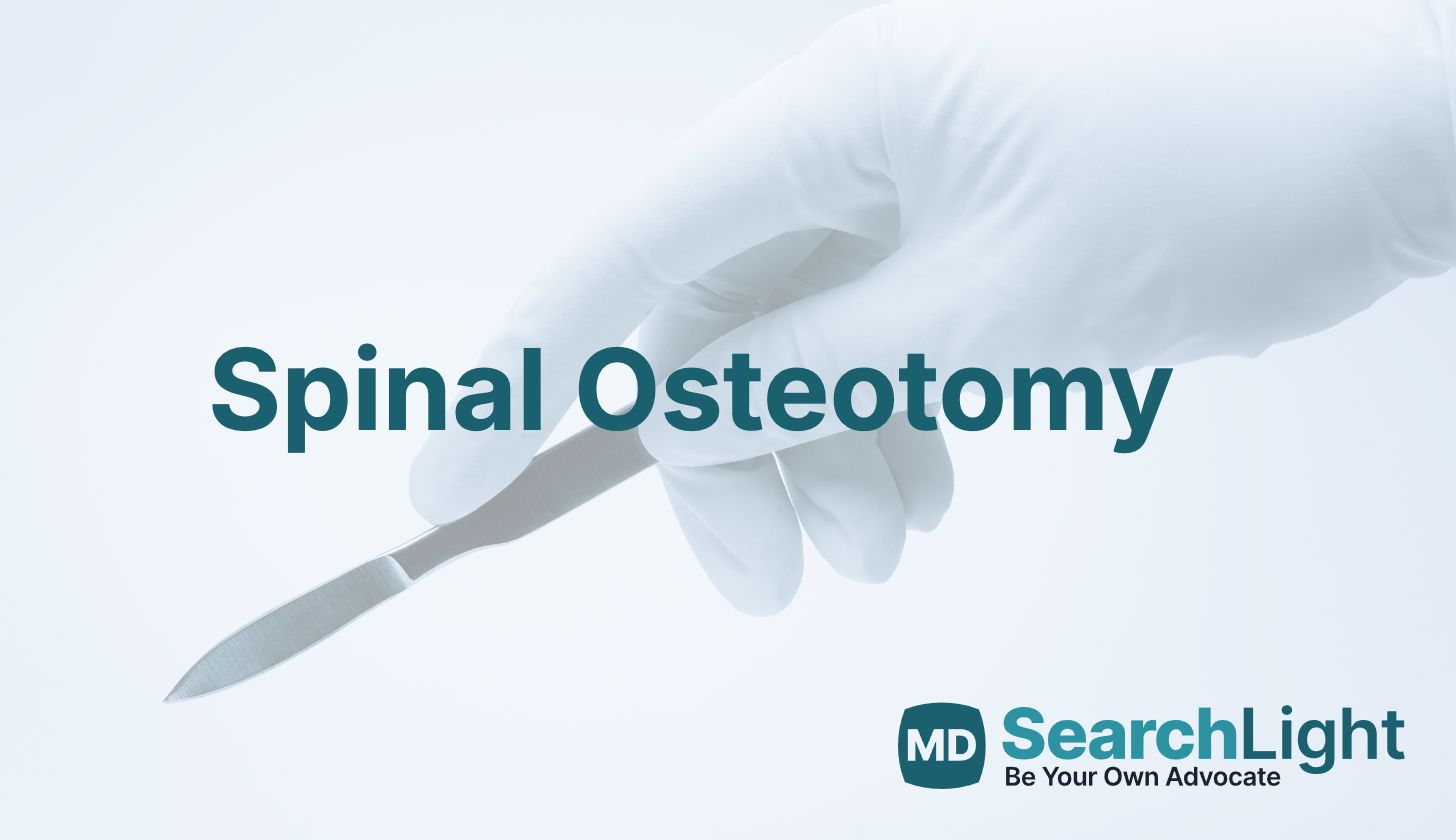 Spinal Osteotomy - MD Searchlight