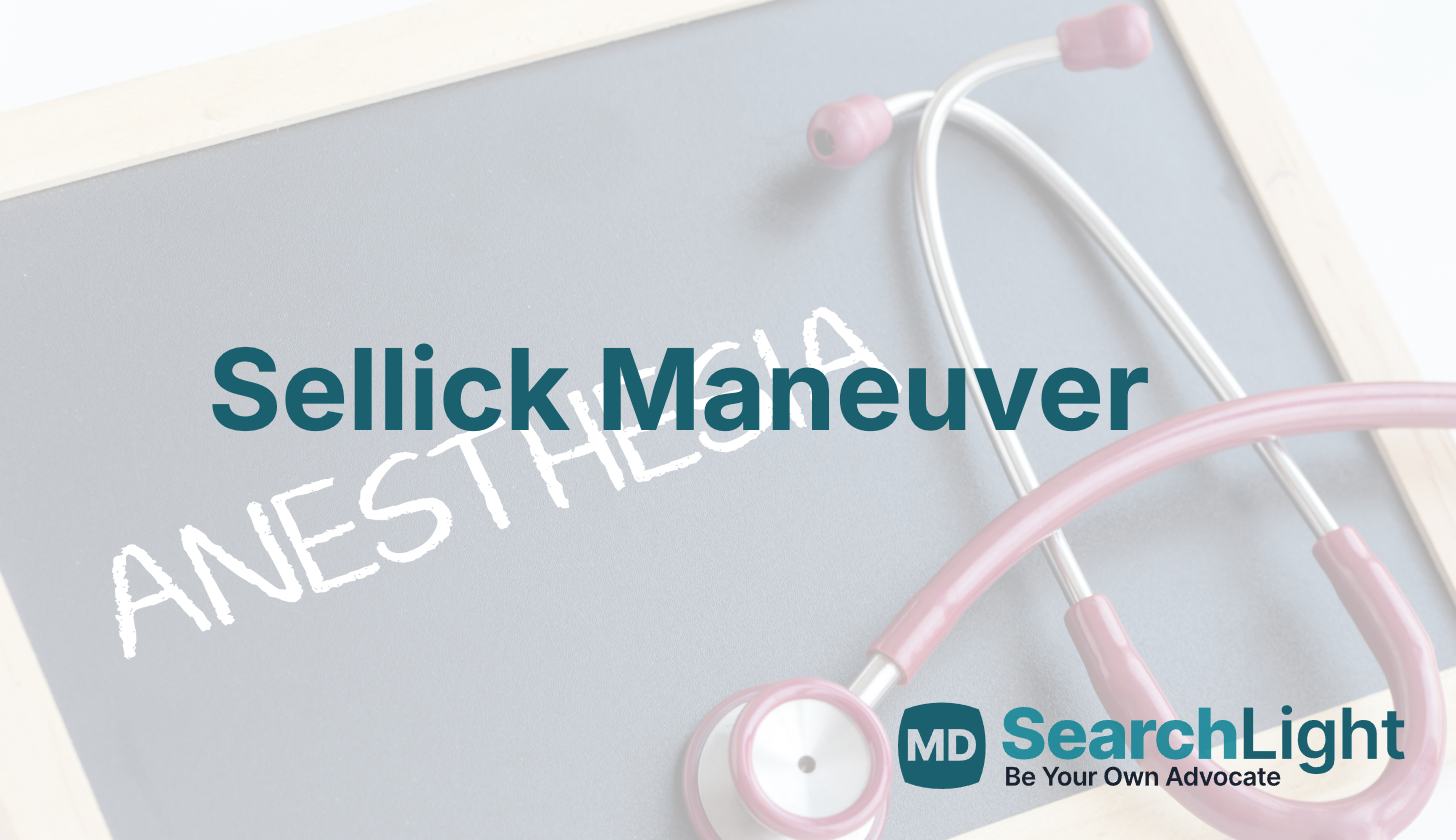 Sellick Maneuver - MD Searchlight