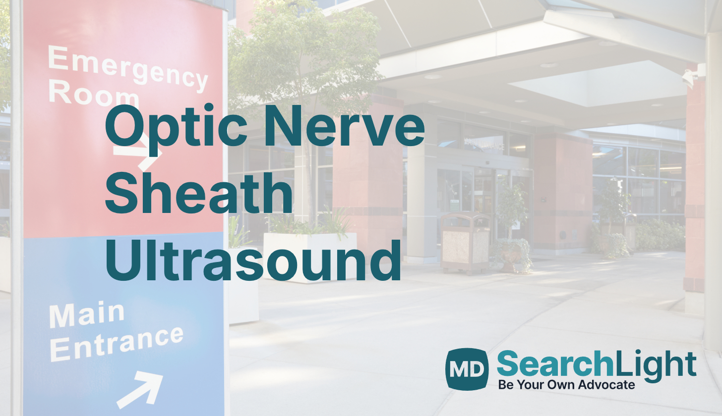 Optic Nerve Sheath Ultrasound - MD Searchlight