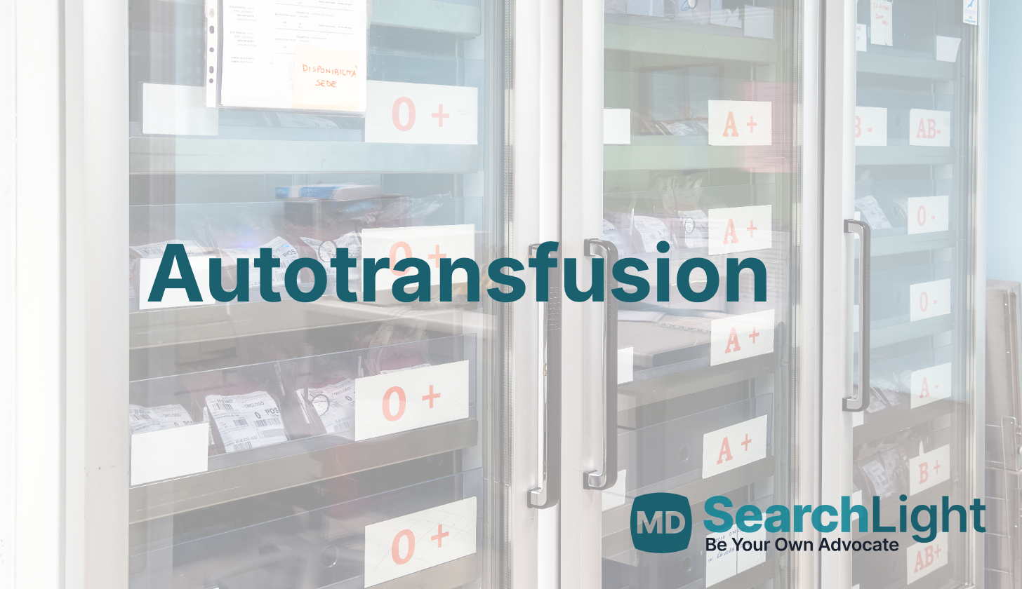 Autotransfusion - MD Searchlight