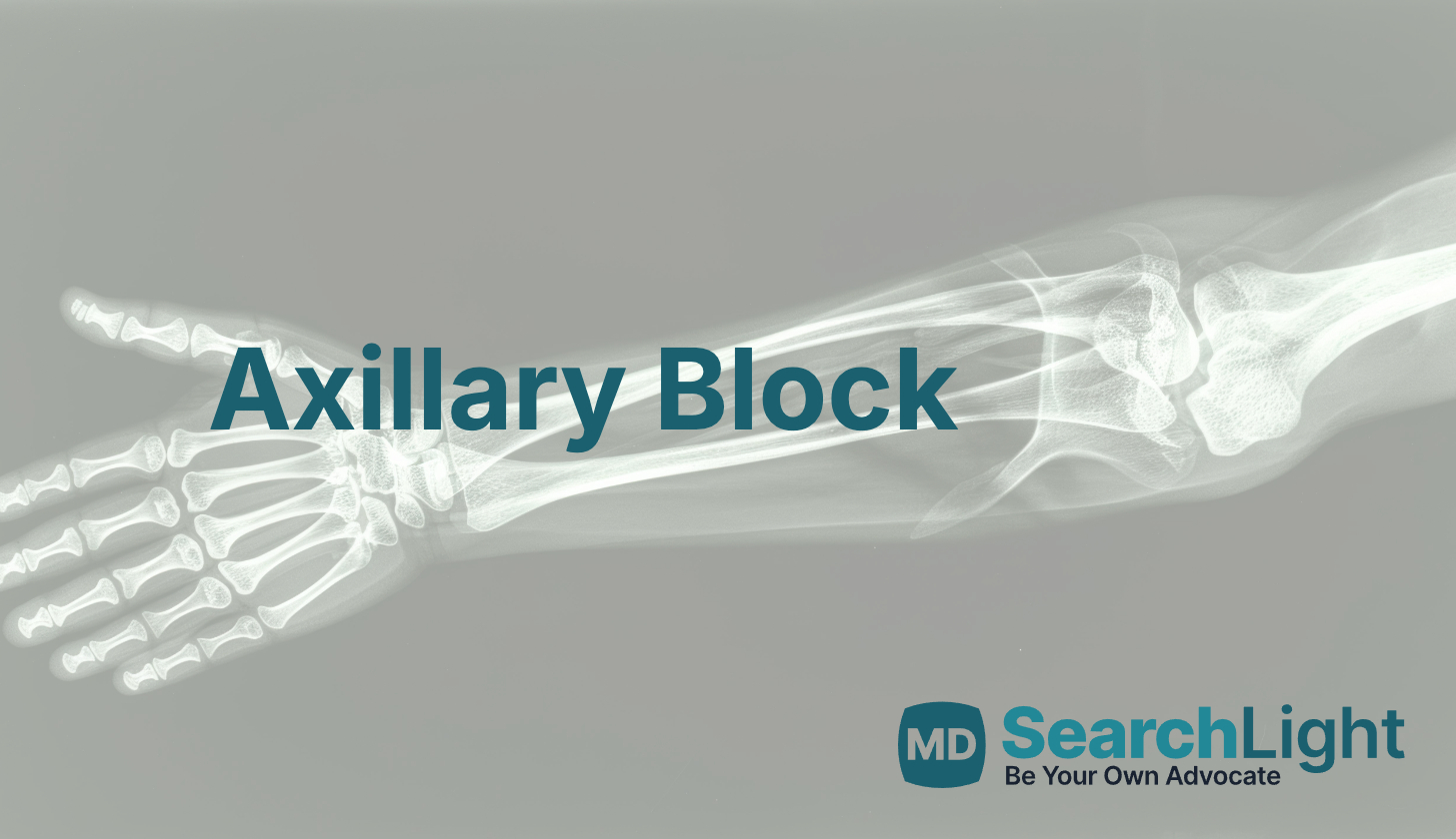 Axillary Block - MD Searchlight