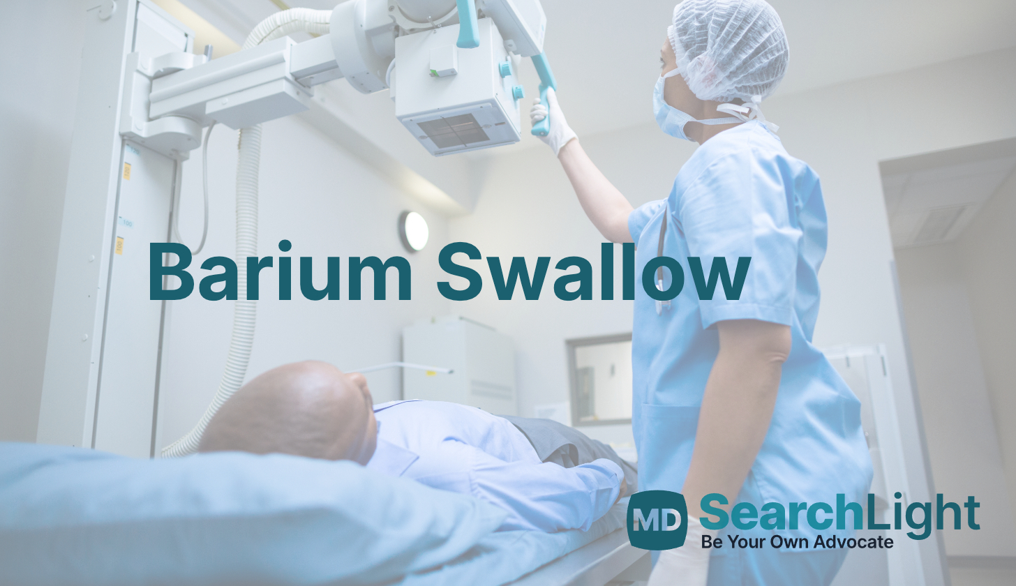 Barium Swallow (Esophagography) - MD Searchlight