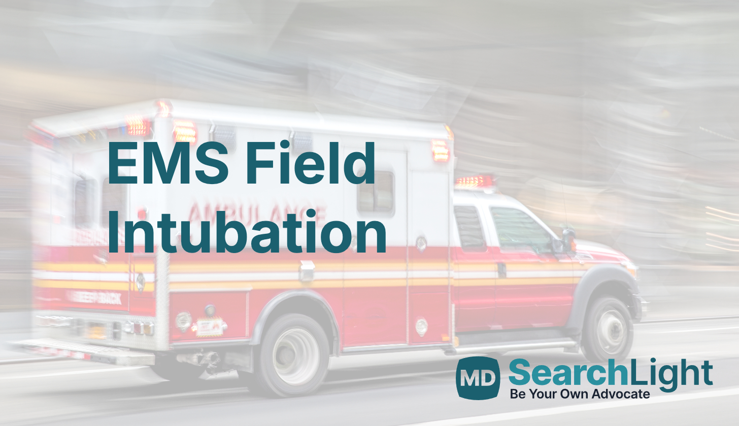 EMS Field Intubation (Endotracheal Intubation) - MD Searchlight