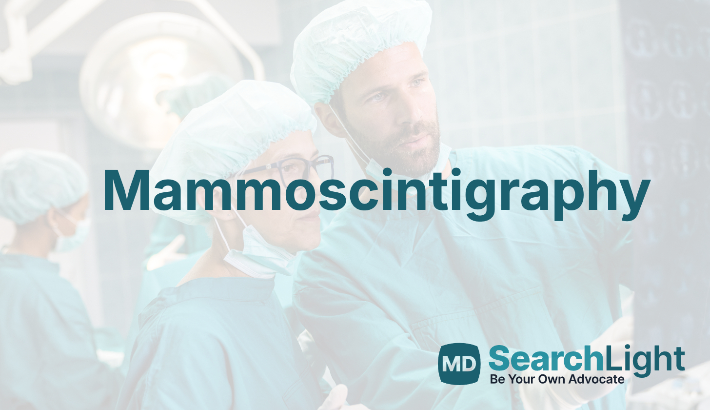 Mammoscintigraphy (Molecular Imaging) - MD Searchlight