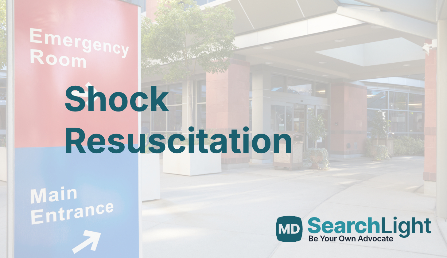 Shock Resuscitation - MD Searchlight