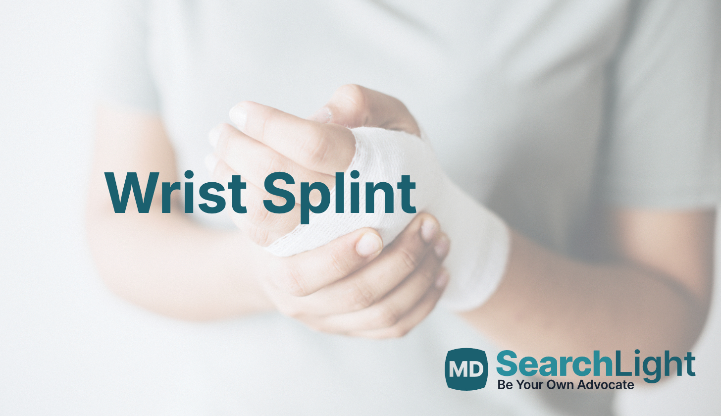 Wrist Splint - MD Searchlight
