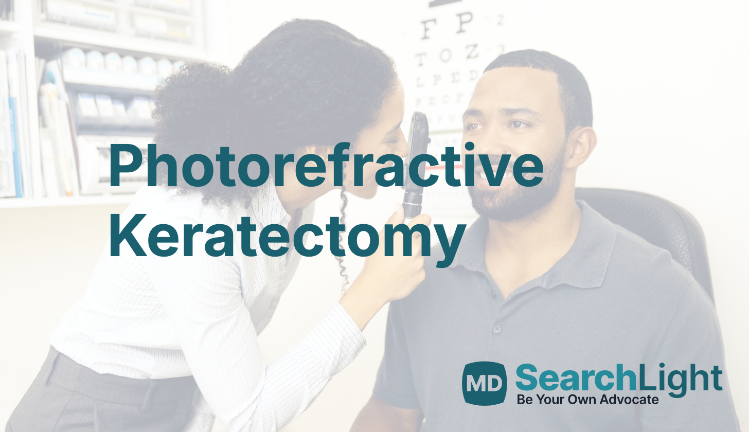 Photorefractive Keratectomy (Laser Vision Correction) - MD Searchlight