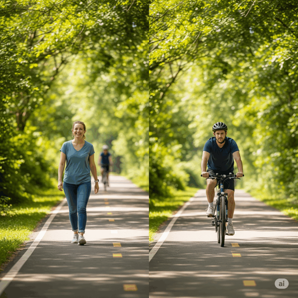 Cycling vs. Walking: Which Is Better for Your Brain? - MD Searchlight