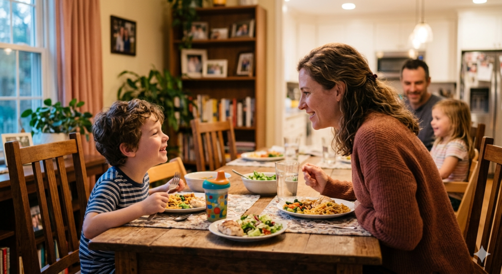 Dinner Table Conversations: A Simple Way to Boost Your Child’s Speech ...